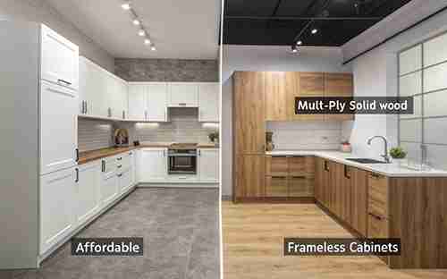 Frameless kitchen cabinets - georgeconstruction