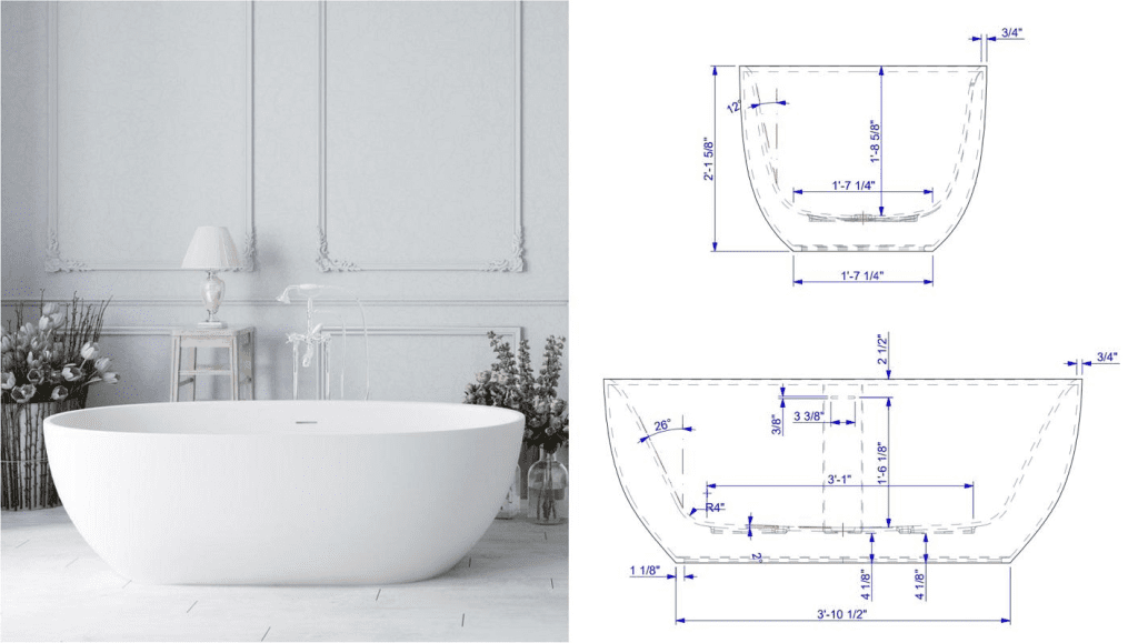 The Ultimate 2 Person Bathtub Size Guide for Homeowners ...